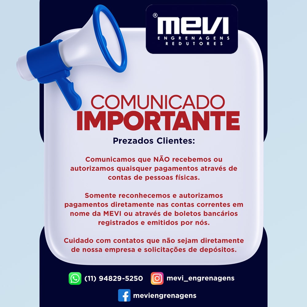 MEVI - Engrenagens e Redutores